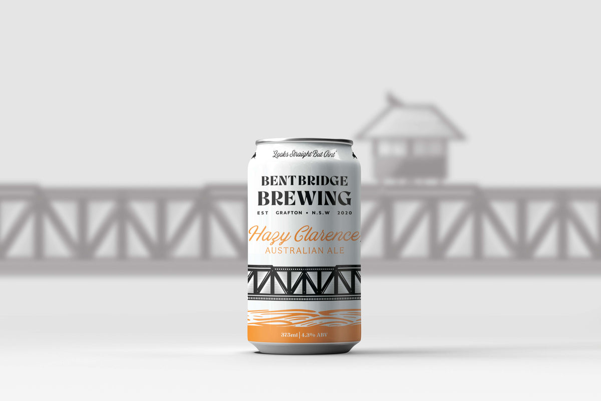 Bent Bridge Brewing - Hazy Clarence - Australian Ale - Carton (16 cans